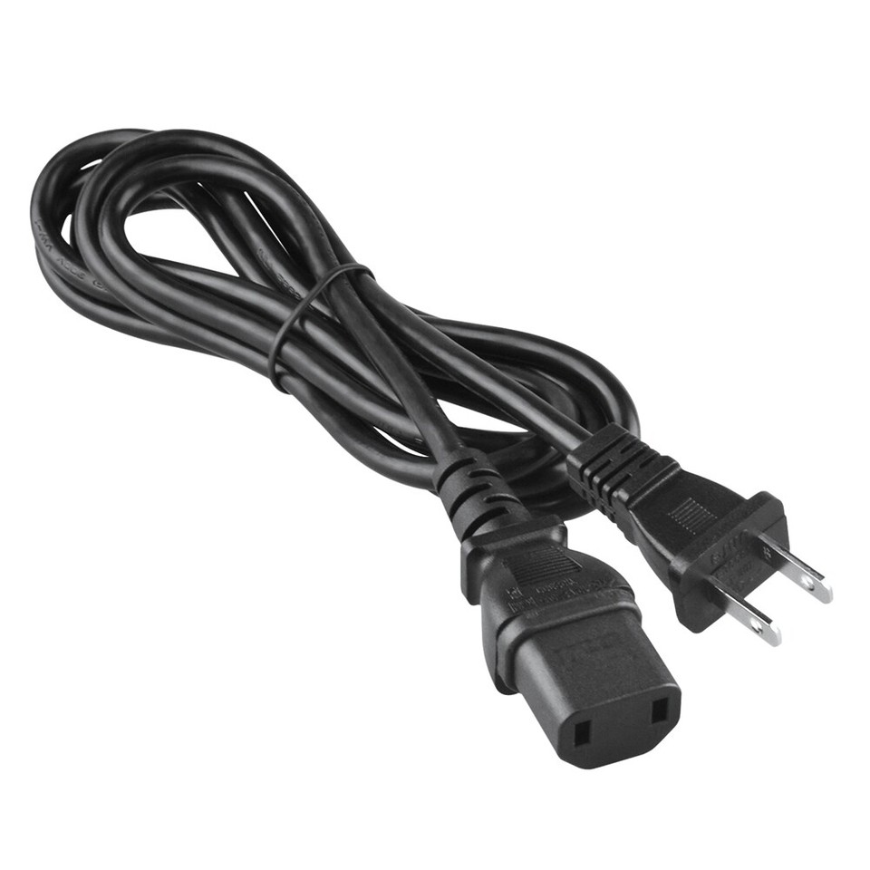 UL 2-Prong AC Power Cord for Sony STR-DA3200ES STR-DA3300ES Stereo ...