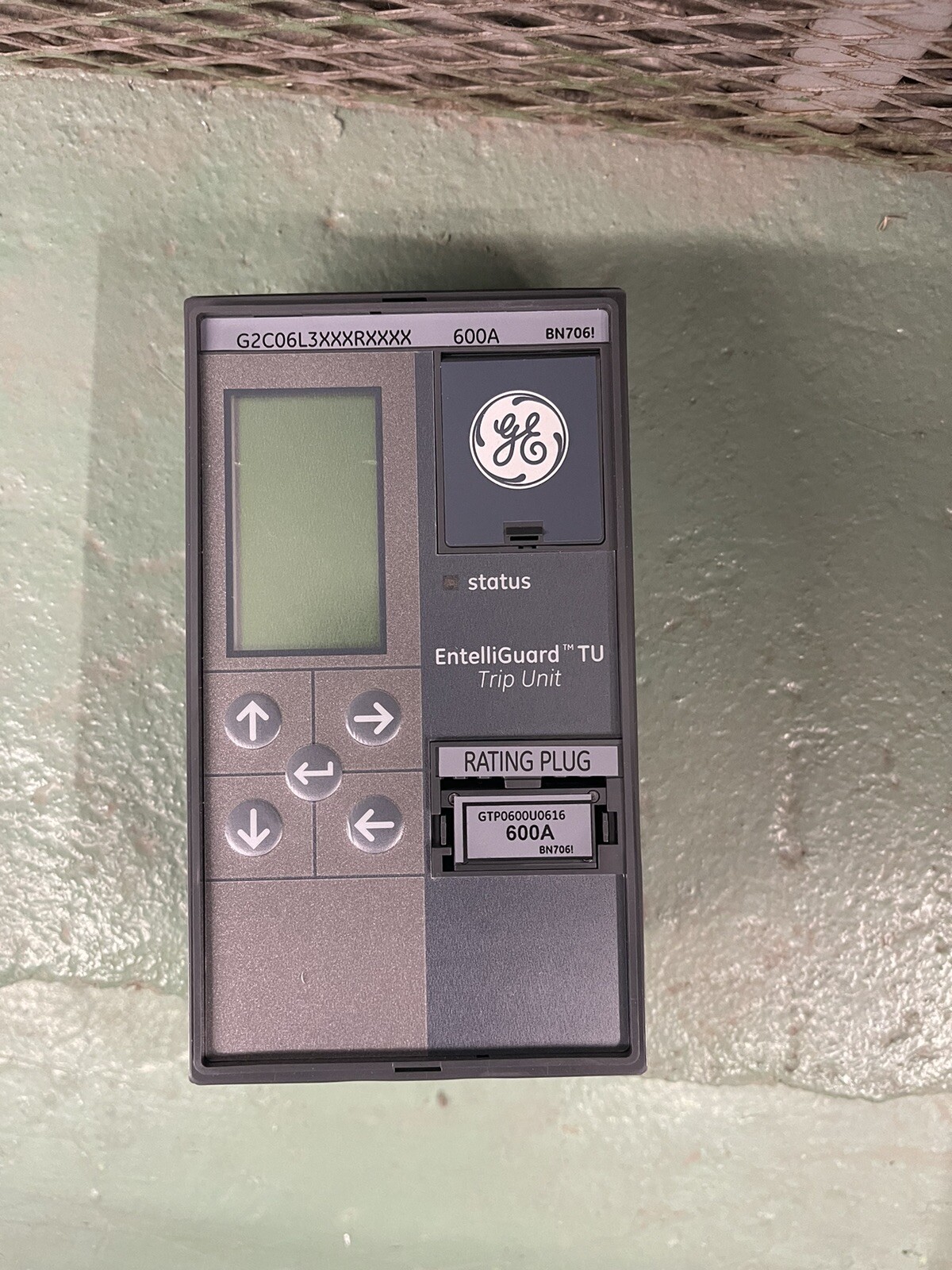 (FOUR) GE EntelliGuard TU Trip Unit - 600A, G2C06L3XXXRXXXX