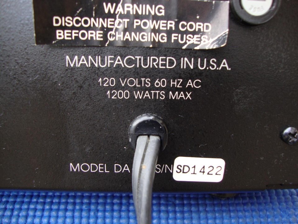 Soundstream DA-1 Dual Monaural Power Amplifier (Designed by Krell ...