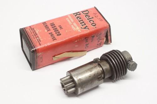 NOS 1934-37 Chevrolet Starter Motor Bendix Drive Assembly Delco-Remy GM ...