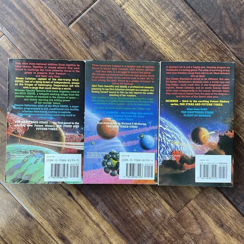 Richard S. McEnroe - 1986 Orbit SF Paperbacks Bundle - Books 1-3 in ...