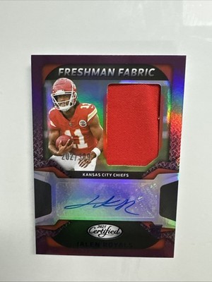 2025 Certified Jalen Royals Rc Patch Auto Autograph /399 Chiefs | eBay