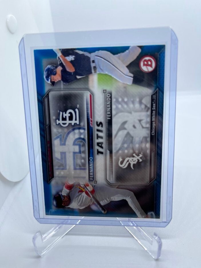 2016 Bowman Family Tree Resemblance Blue RC 48/150 Fernando Tatis Jr. # ...