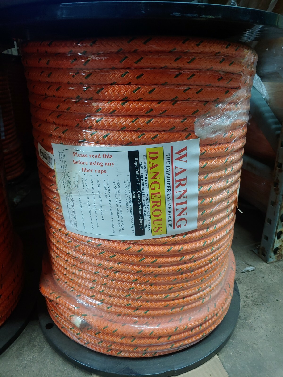 SAMSON PRO-MASTER USA ELITE WHITE/DIAMOND GREEN RIGGING LINE 5/8" X 600 ...