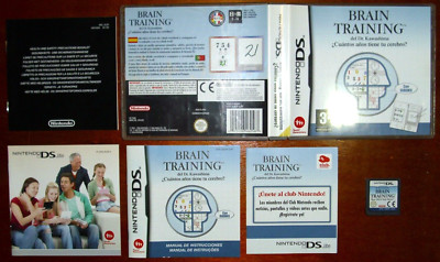 Brain Training del Dr. Kawashima, New Nintendo DS Lite DSi XL 3DS 2DS ...