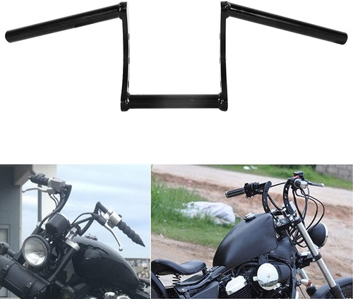 Motorcycle Z Bar 25mm 1" Handlebar Retro Drag Handle Z Model Front ...