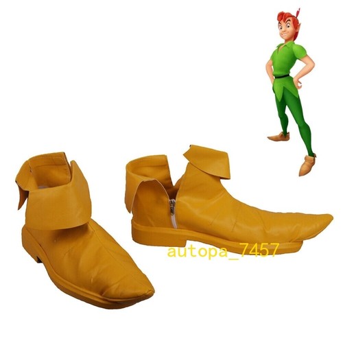 New Peter Pan Movie Cosplay Props Shoes Men Boots Gifts Cute Fashion ...