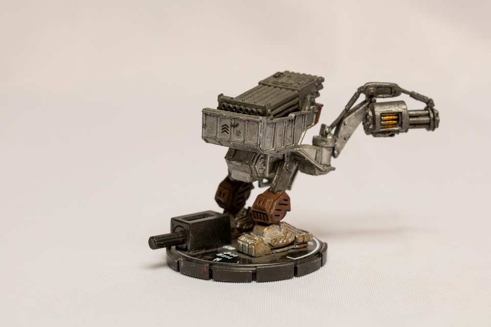 2003 WizKids MechWarrior Table-Top Play Figure: #106 MiningMech Mk II ...