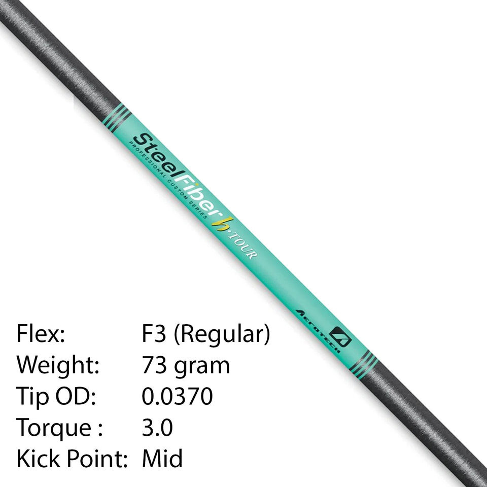 Aerotech - SteelFiber H-Tour Graphite Iron Shaft | eBay