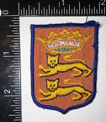 VINTAGE Normandie Normandy France Souvenir Travel Patch | eBay