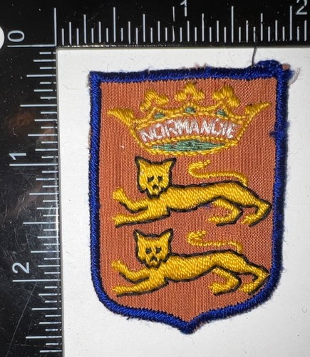 VINTAGE Normandie Normandy France Souvenir Travel Patch | eBay