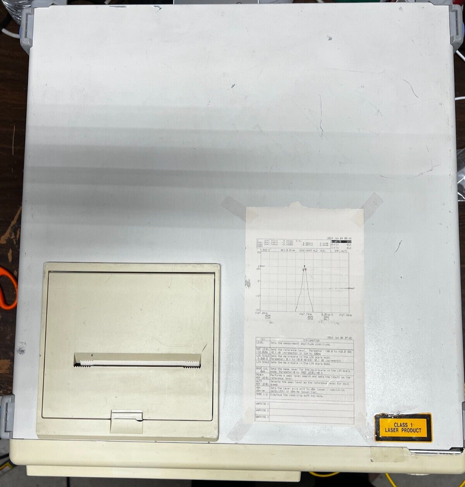 Tested and Calibrated Ando AQ6317B Optical Spectrum Analyzer ~ 86142A ...