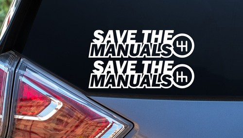 Save The Manuals 4 Speed Funny Car Transmission Vinyl Sticker Decals | eBay
