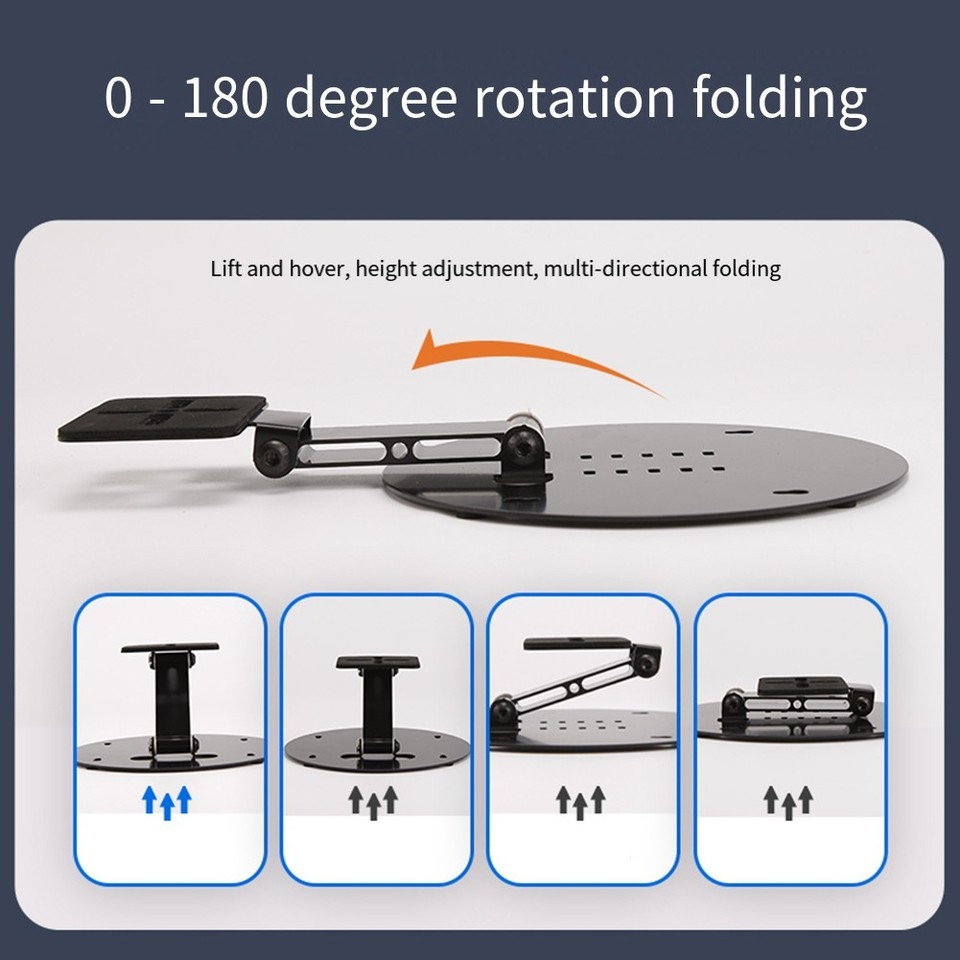 Foldable Metal Projector Mount Stand Adjustable Height and Multi Angle ...