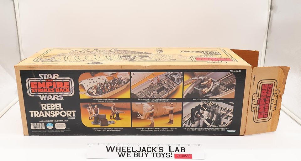 Rebel Transport Vehicle 100% Complete W/ Box Star Wars ESB 1982 Kenner ...