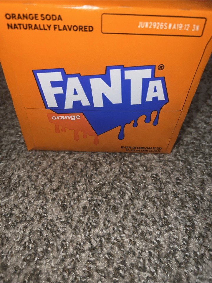 Five Nights at Freddys Exclusive Fanta Orange Fnaf Movie Full 12pack ...