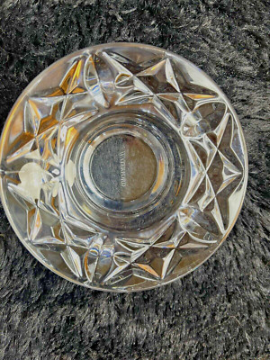 Waterford Crystal Votive Candle Holder Sticker Attached "Loralee" MINT ...