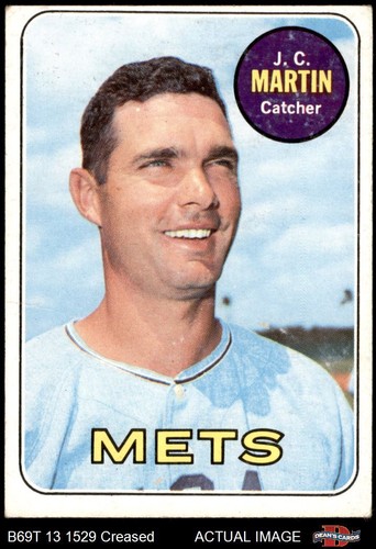 1969 Topps #112 J.C. Martin Mets 3 - VG | eBay