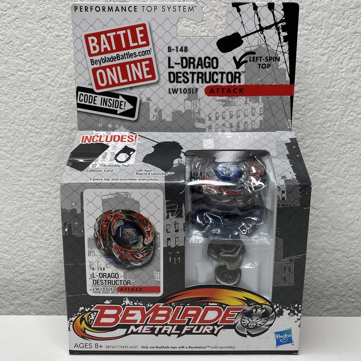 Beyblade Metal Fury L Drago Destructor Special Move