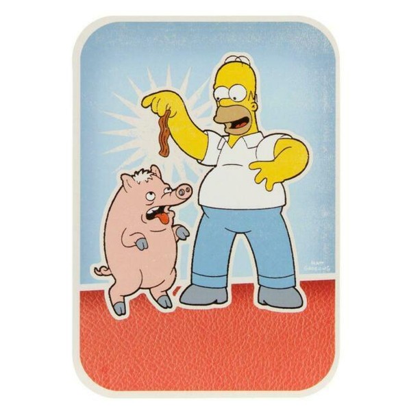 Simpsons Homer & Pig Card for Any Age Birthday by Hallmark 11072739 ...