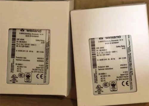 1PC Wieland SNV4063KL-A R1.188.0620.0 Safety Relay DC24V | eBay