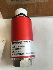 NEW HUBA CONTROL 691.94300710W0 PRESSURE SENSOR. 500BAR MAX,11-33VDC,SD ...