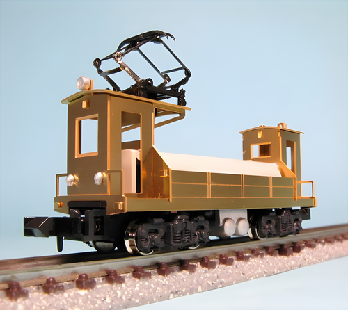 N Scale Aru-Model Concave Shaped Electric Freight Car Deto Brass Kit ...