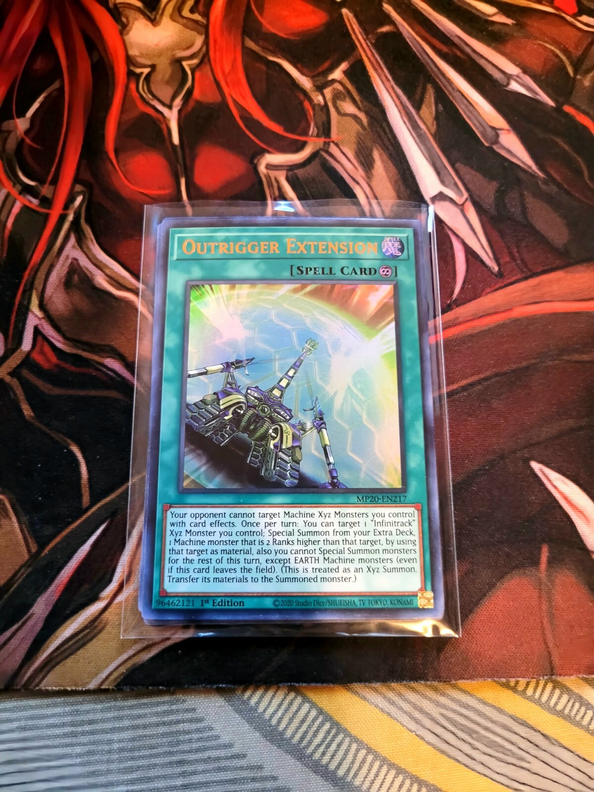 YUGIOH TCG 3X OUTRIGGER EXTENSION MP20-EN217 ULTRA 1ST EDITION | eBay