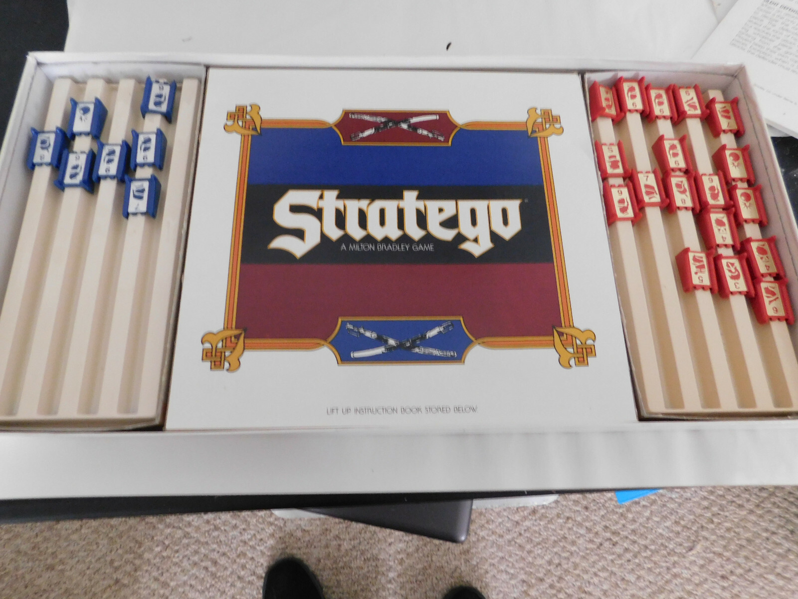 Stratego Board Game ,Board,Box and 25 pieces &, game rules | eBay