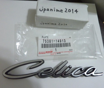 OEM Toyota 70-77 Celica Script Quarter Panel Emblem Side Badge Genuine ...