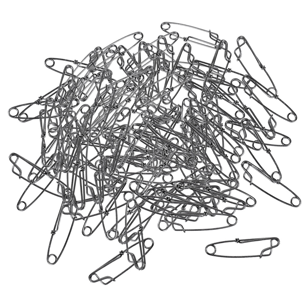 100x Long Line Clips Stainless Steel Snap Longline Branch Hanger Tuna ...