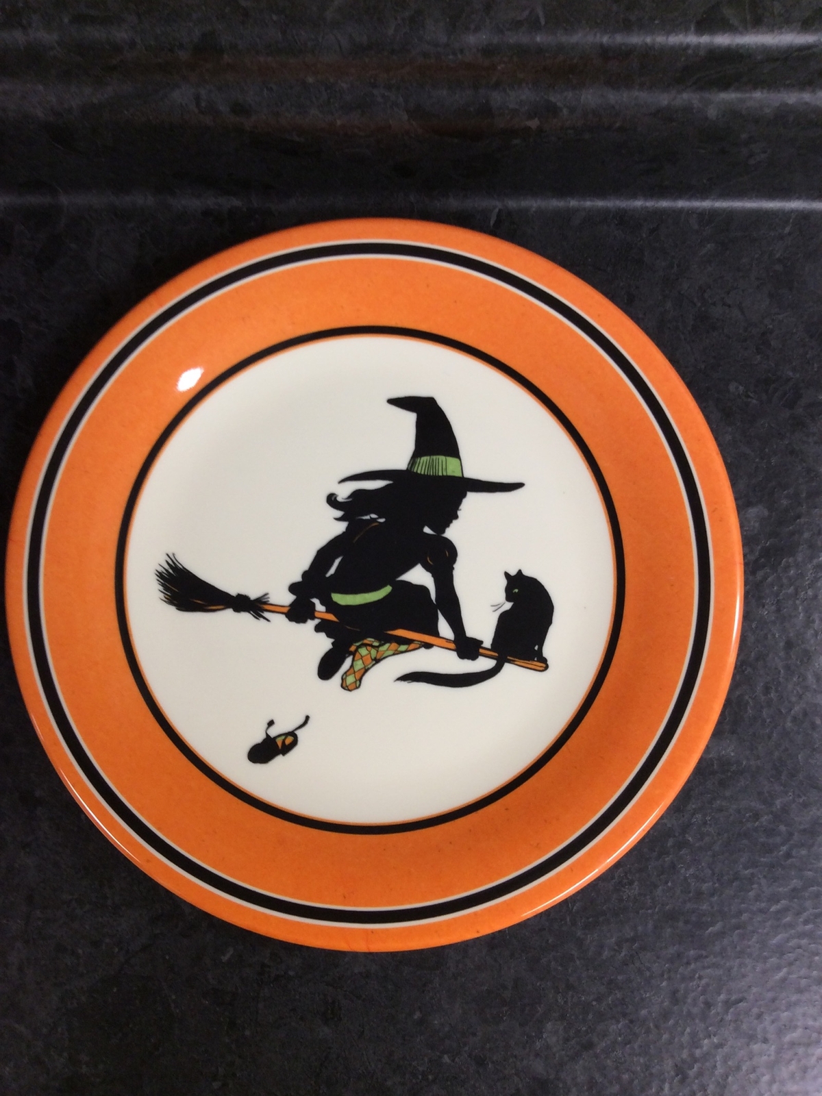 Pottery Barn Kids Halloween Melamine Plates - Set of 2 Skeleton and ...