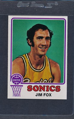 1973/74 Topps #024 Jim Fox Sonics NM/MT *513 | eBay UK