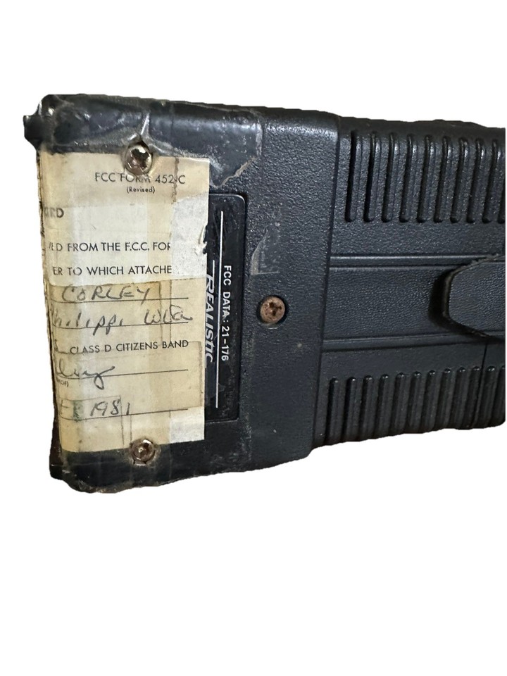Vintage Realistic 200mW Walkie-Talkie TRC-76 Untested Cat. No. 21-176 ...