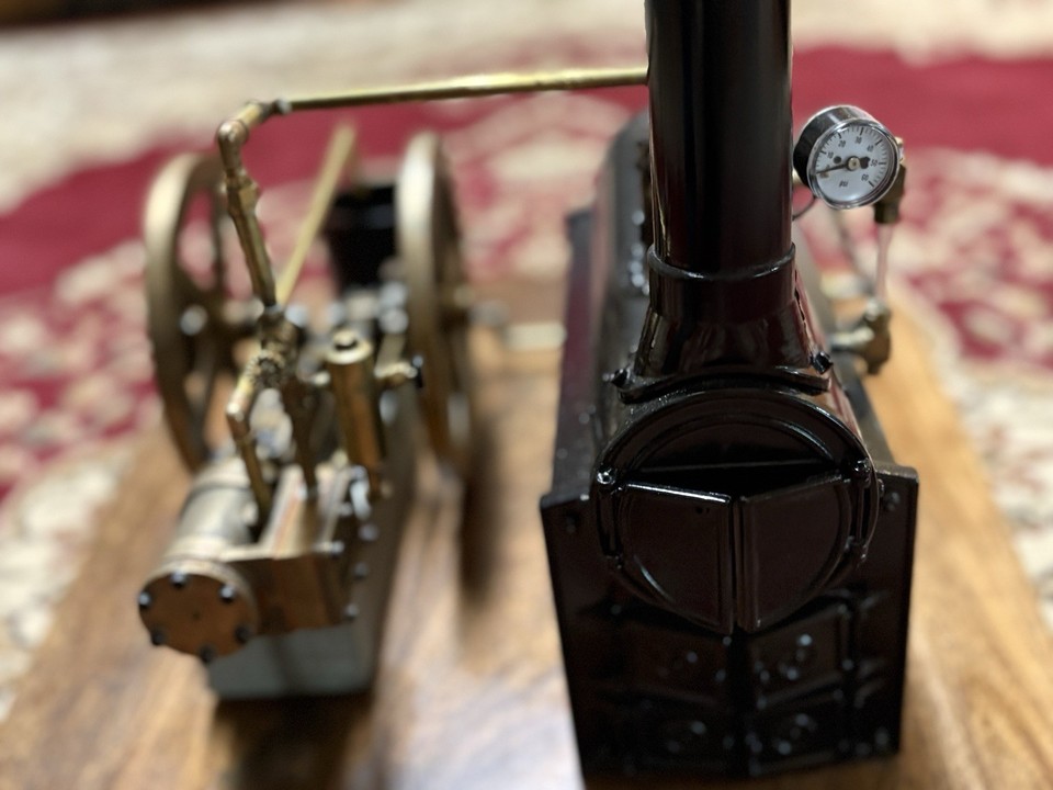 model live steam engines PM research Engine #1 , steam boiler #2 ...