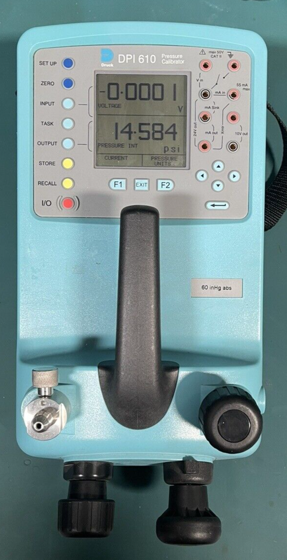 Druck DPI 610 Portable Hydraulic Pressure Calibrator | eBay