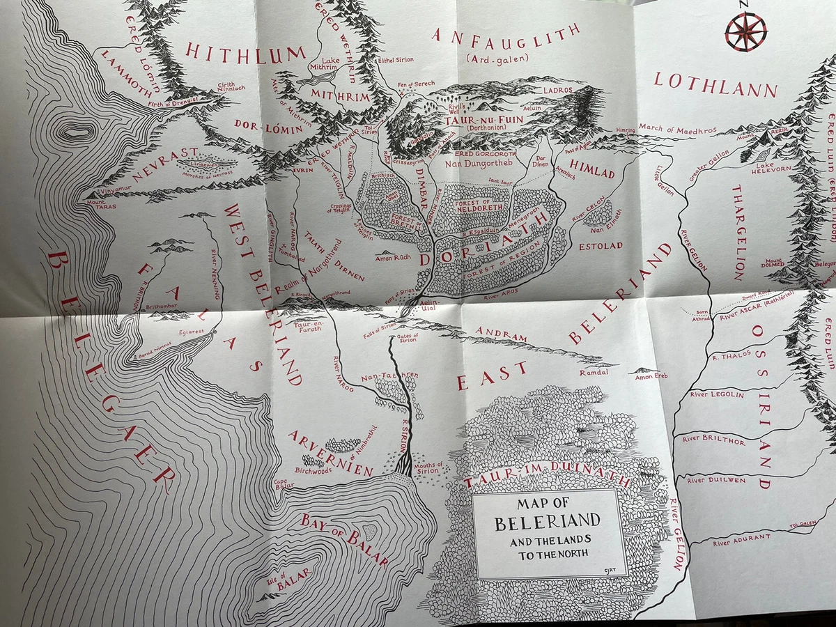 The Silmarillion Map