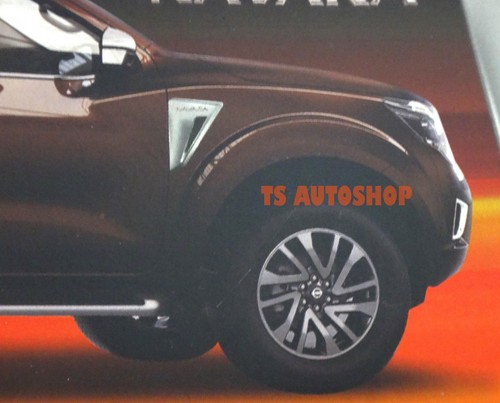 Side Vent Fender Chrome Black Fits New Nissan Navara Np300 2015 17 Pick ...