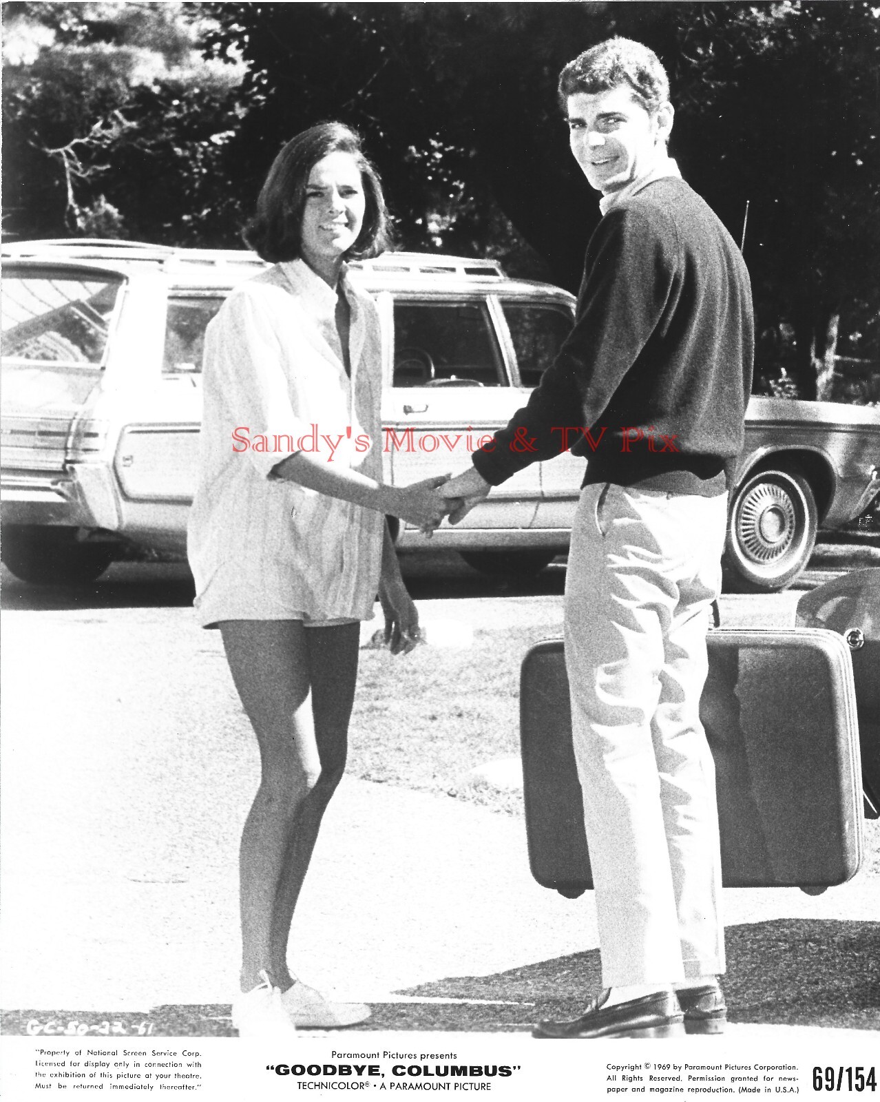 ALI MacGRAW, RICHARD BENJAMIN Terrific ORIGINAL Movie Photo GOODBYE ...