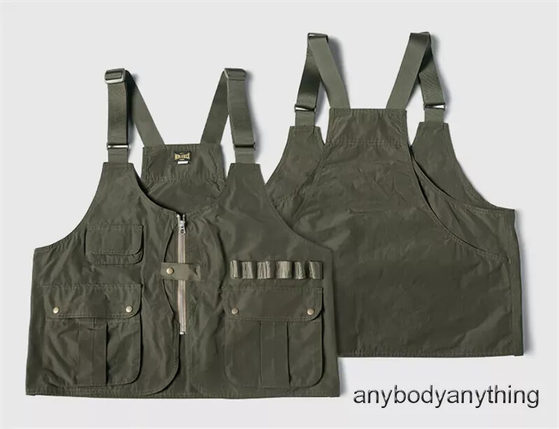 Mens Utility Strap Vest Outdoor Field Multi-Pocket Casual Gilet ...