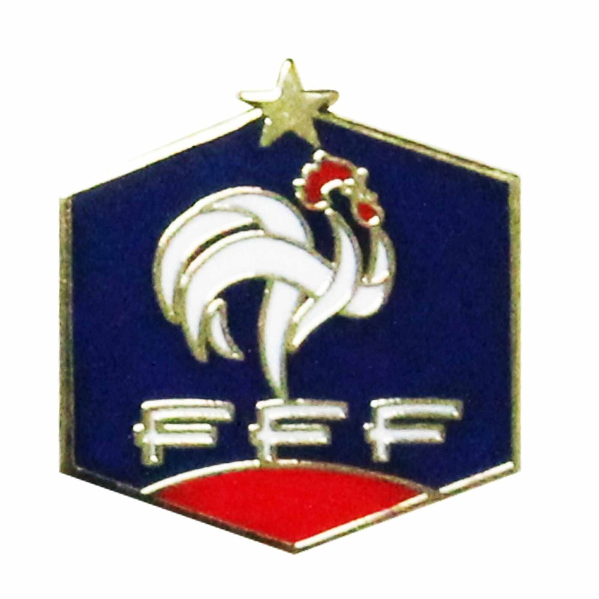 Fff Logo New France FFF Football Crest Enamel Pin Badge, France FFF
