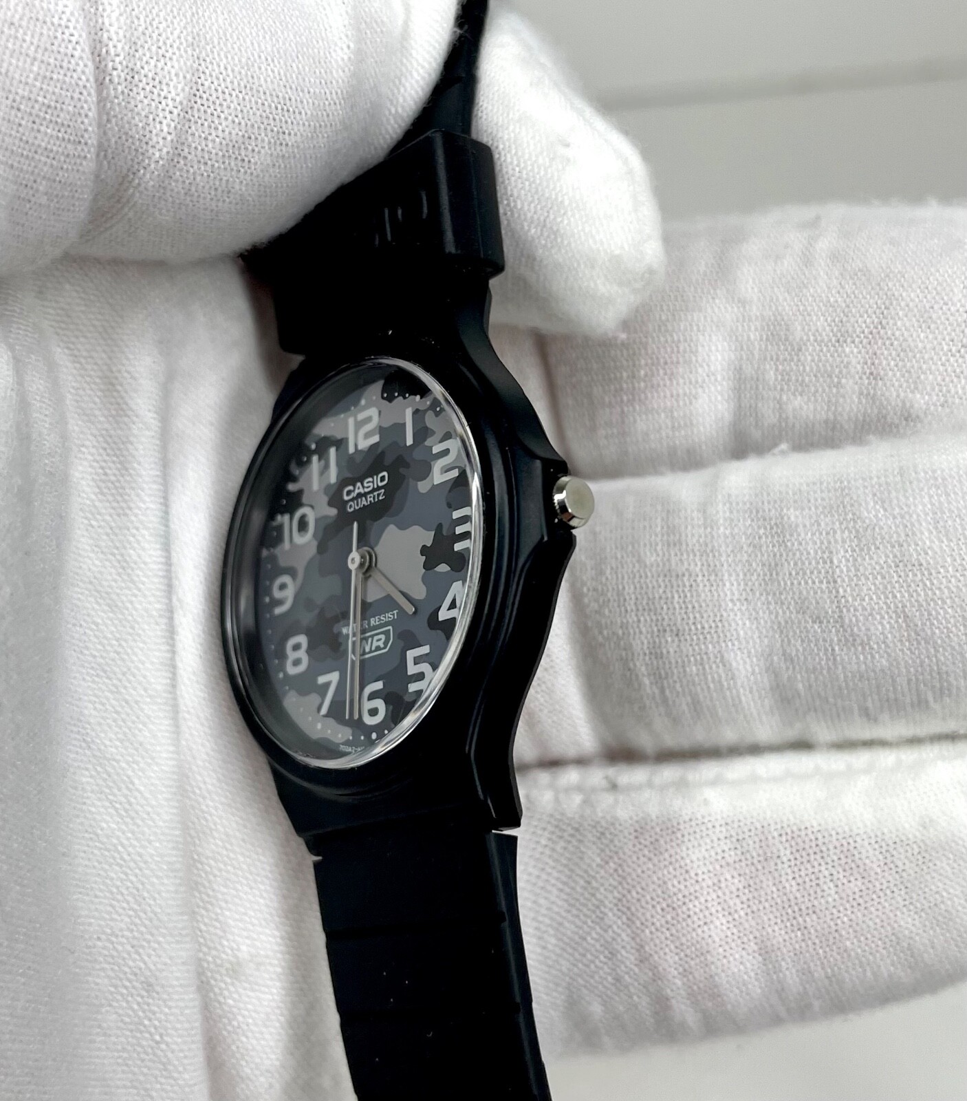 Casio+MQ24-8CL+Men%27s+Black+Camouflage+Dial+Analog+Watch for sale online | eBay