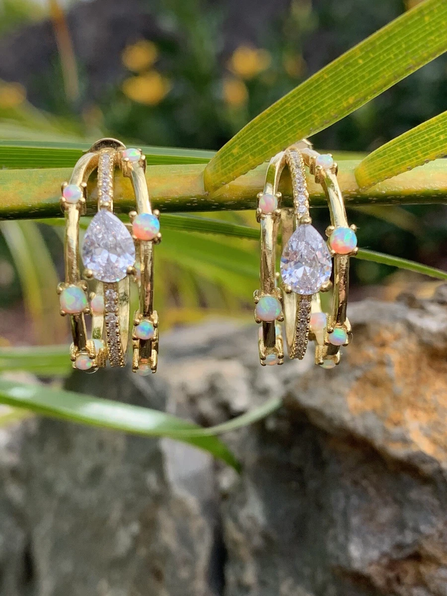 Melinda Maria Opal Earrings Online | emergencydentistry.com