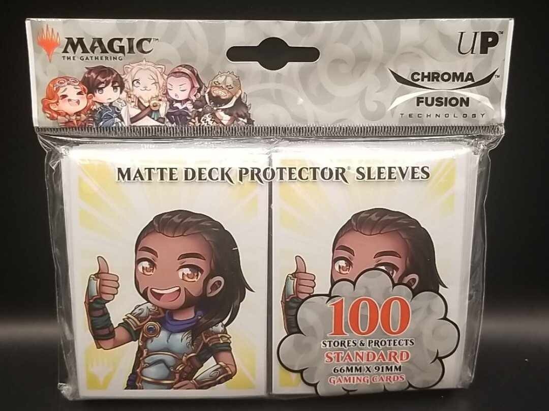 Ultra Pro MTG Magic Gathering Chibi Gideon Sleeves 100ct Chroma Fusion ...