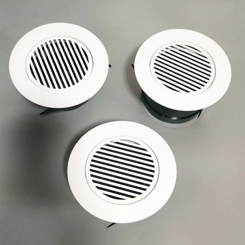 Thin Circular Vent Grille 75mm ABS for Air Outlet Inlet Return ...