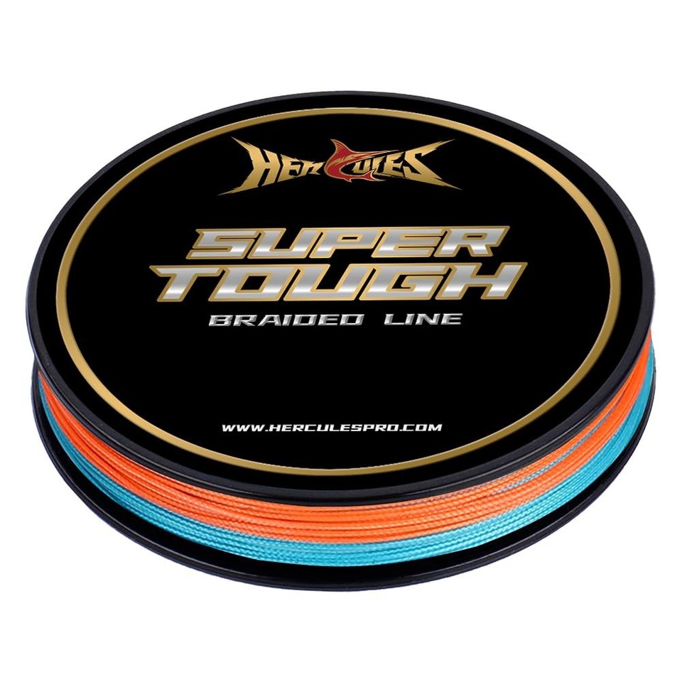 Hercules Pe X4 Fishing Line, Super Tough, 4-Strand Braid, Fine Thread ...