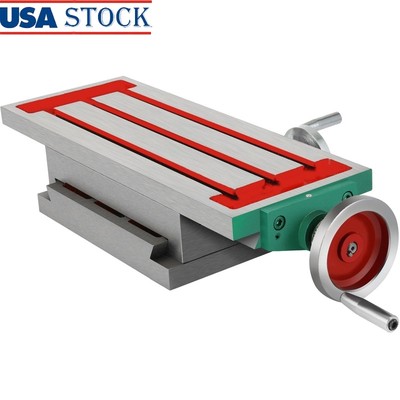 Heavy-Duty Milling Machine Table 2 Axis Adjustable Worktable Drill ...