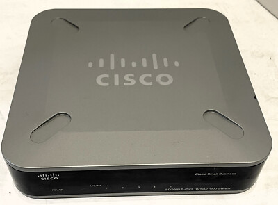 Cisco SD2005 Ver 3 5-Port 10/100/1000 Small Business Network Switch | eBay