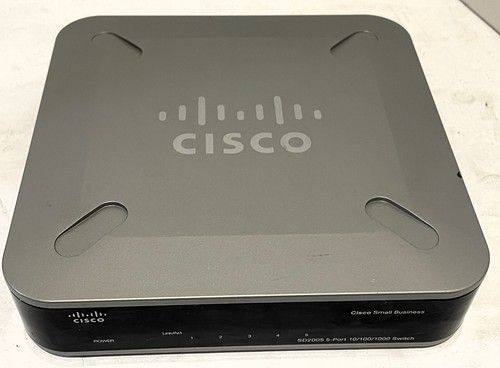 Cisco SD2005 Ver 3 5-Port 10/100/1000 Small Business Network Switch | eBay