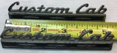 1960s Ford F100 Truck Custom Cab Metal Emblem Badge | OE | Vintage ...